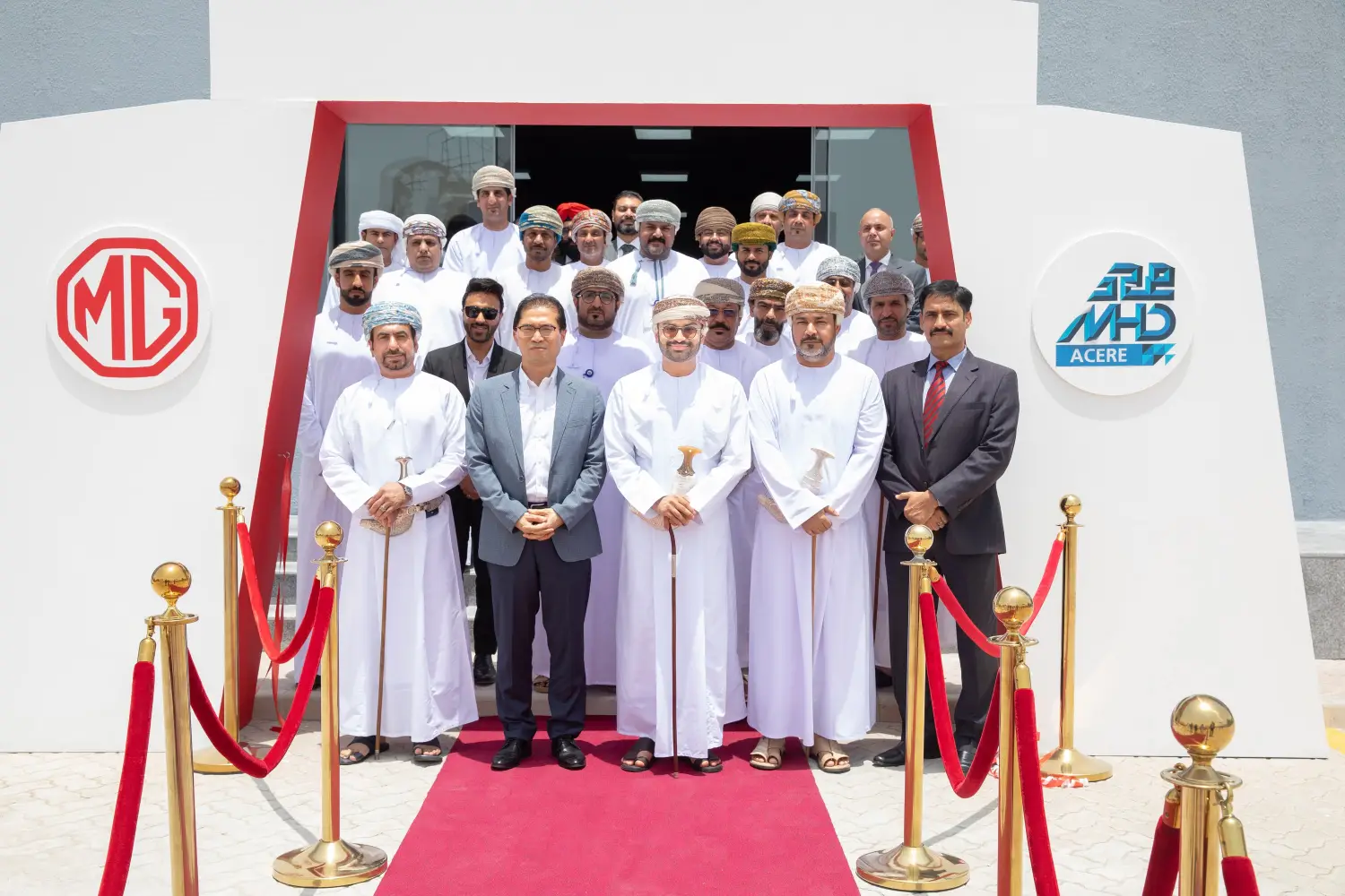 MHD ACERE Opens a New MG Motor Showroom in Buraimi - MHD ACERE